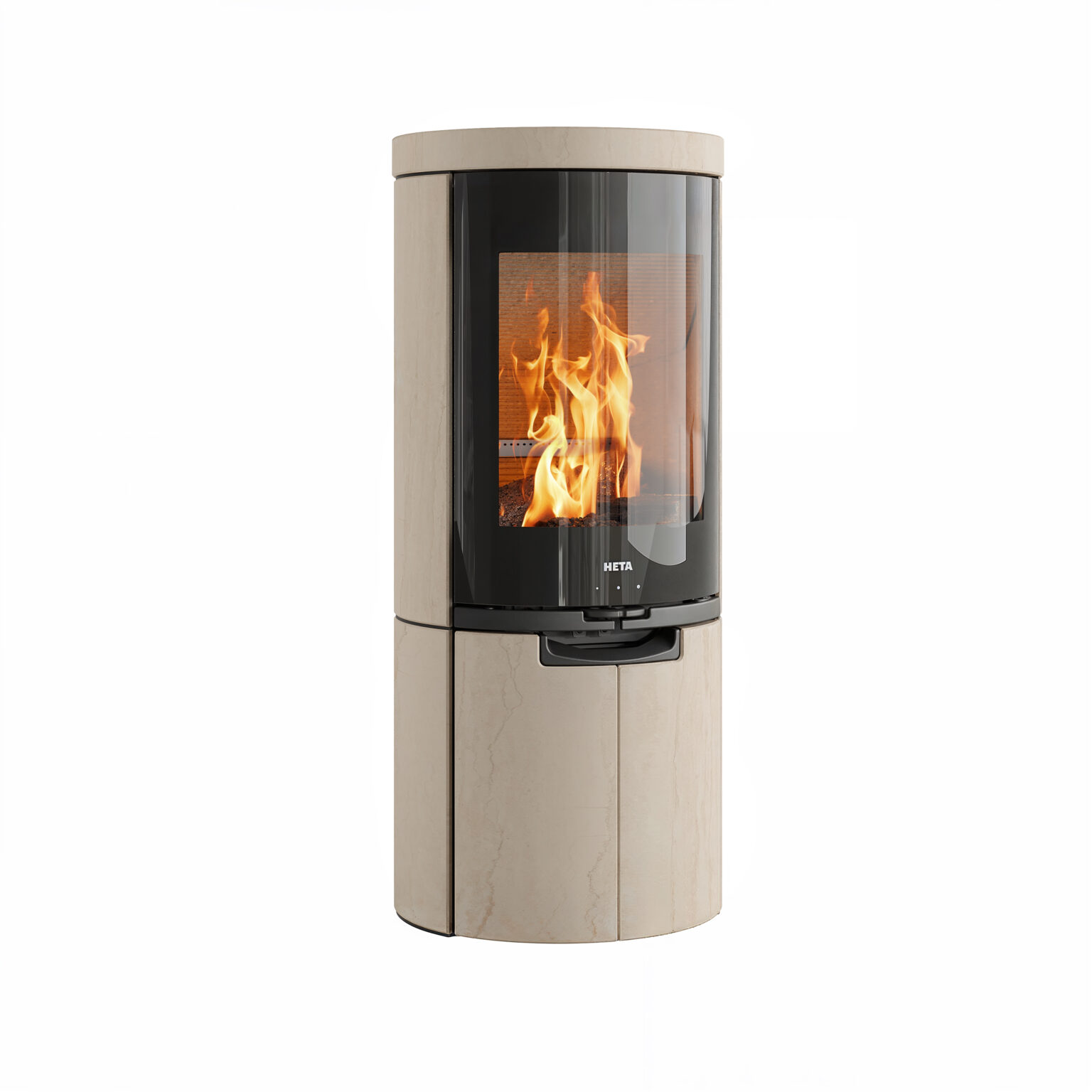 Free standing wood burning stoves from HETA create cozy living in your home